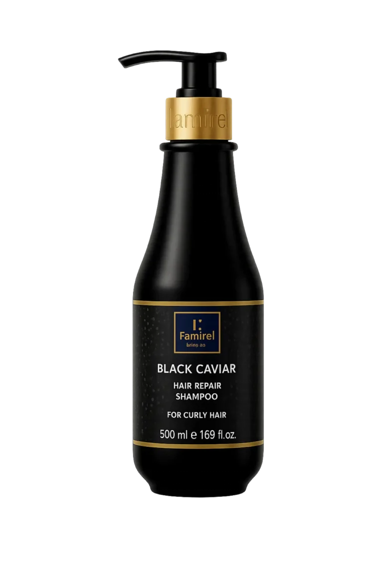 קוויאר שחור לטיפוח השיער והעור - Famirel